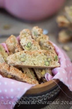 Recette de croquant aux pistaches - Les Joyaux de Sherazade