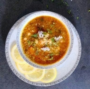 Chorba Tchicha tunisienne - Les Joyaux de Sherazade